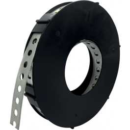 Banda metalica zincata perforata montaj 10 m, 12x0,8 mm