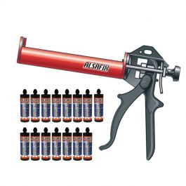 Promotie ancore chimice Alsafix VI100 PRO 15 tuburi 300 ml+1 pistol ...
